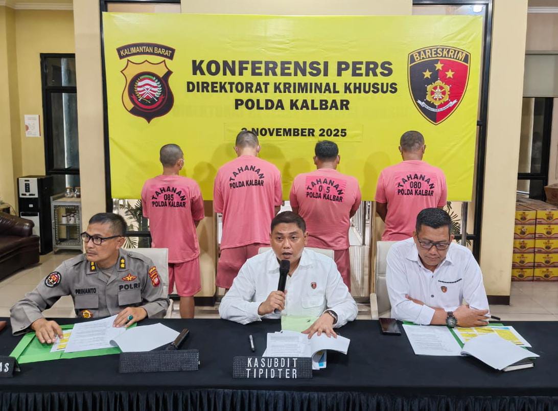Polda Kalbar Berhasil Ungkap, 4 (Pidana) Besar Wilayah Kalimantan Barat ...